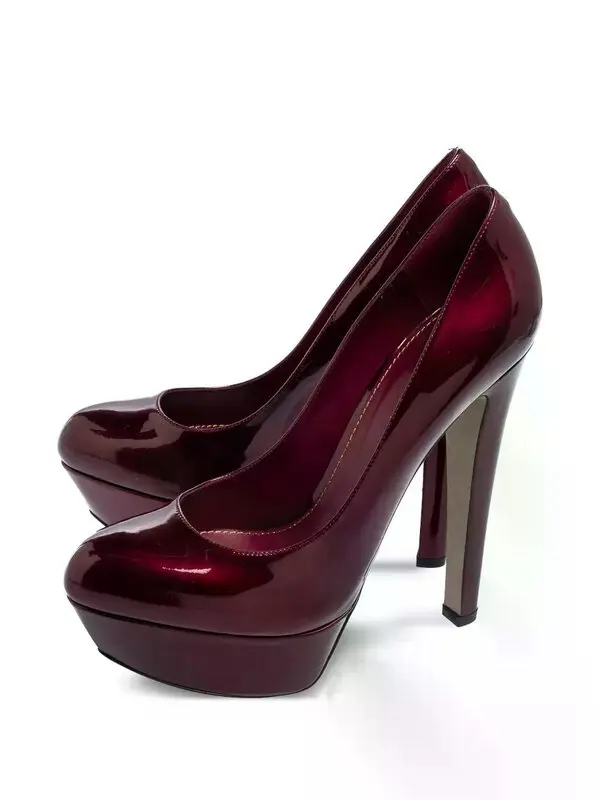 SERGIO ROSSI 130mm Leather Pumps - Red