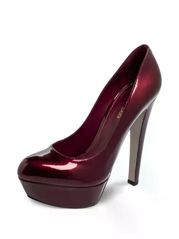 SERGIO ROSSI 130mm Leather Pumps - Red