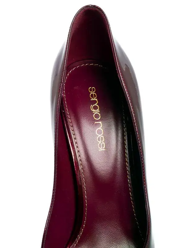 SERGIO ROSSI 130mm Leather Pumps - Red