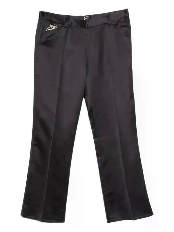 Just Cavalli Pressed-crease Trousers