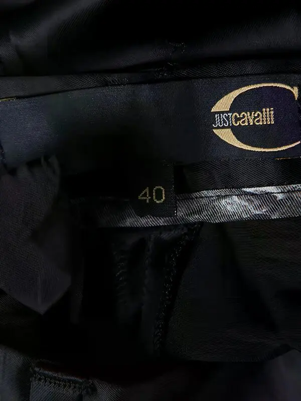 Just Cavalli Pressed-crease Trousers