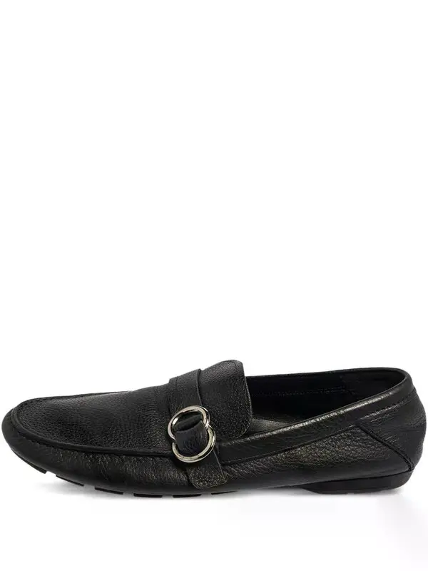 Versace Leather Loafers