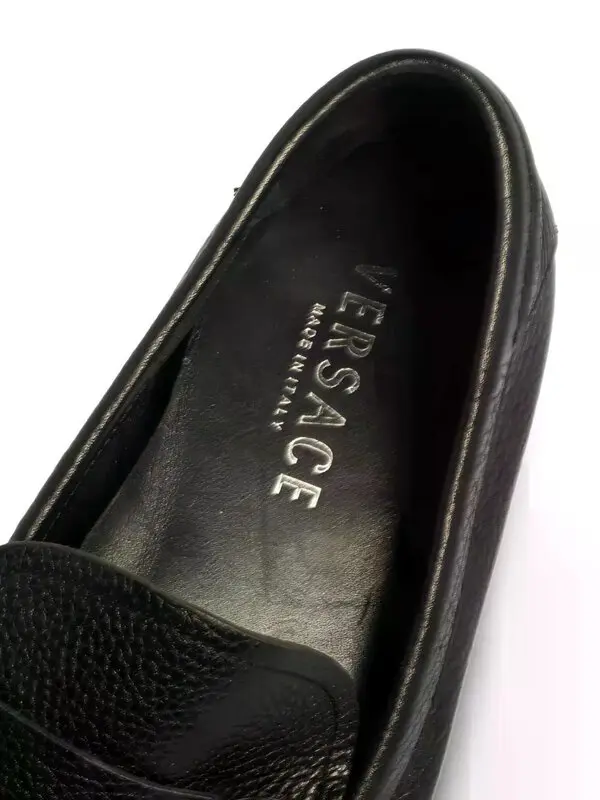 Versace Leather Loafers