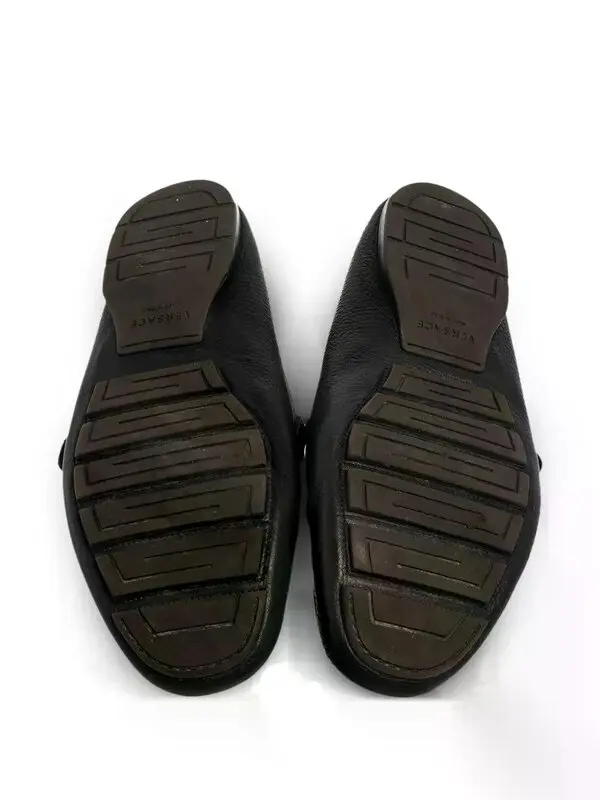Versace Leather Loafers