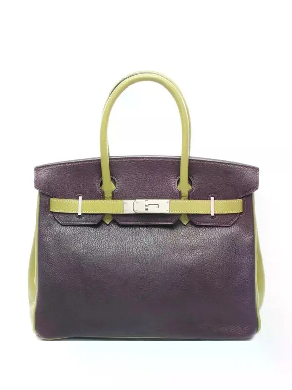Hermès 2009 Birkin 30 Tote Bag - Purple