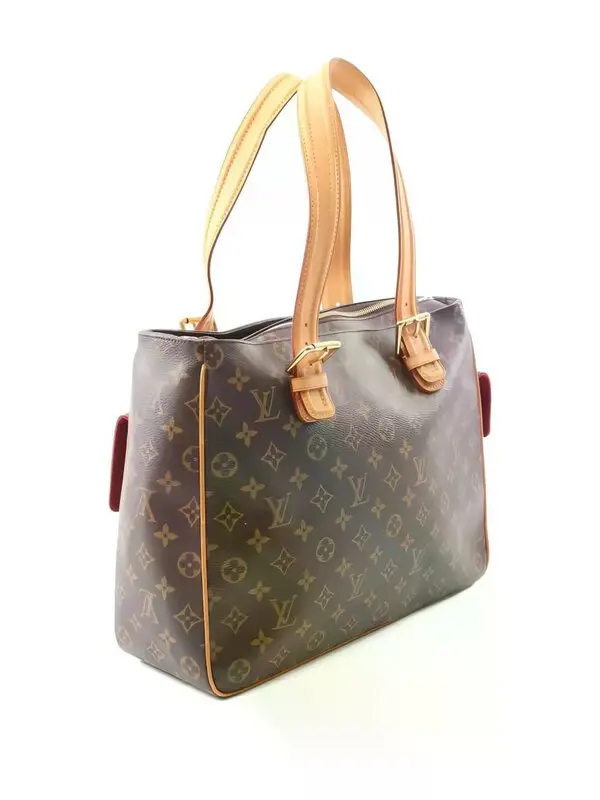 LOUIS VUITTON 2004 Monogram Leather Tote Bag