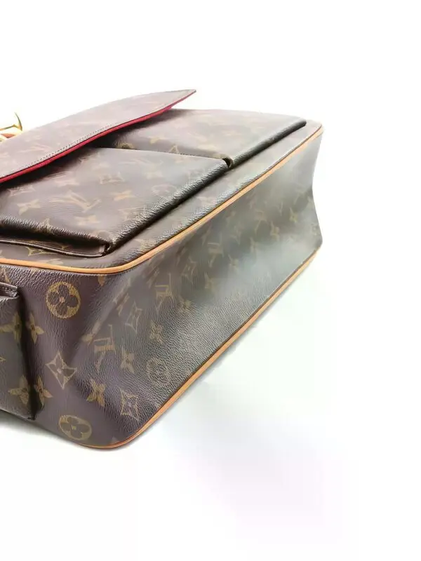 LOUIS VUITTON 2004 Monogram Leather Tote Bag