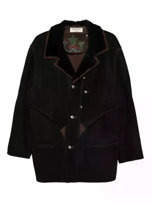 A.N.G.E.L.O. VINTAGE CULT 1990s Shearling-trim Jacket