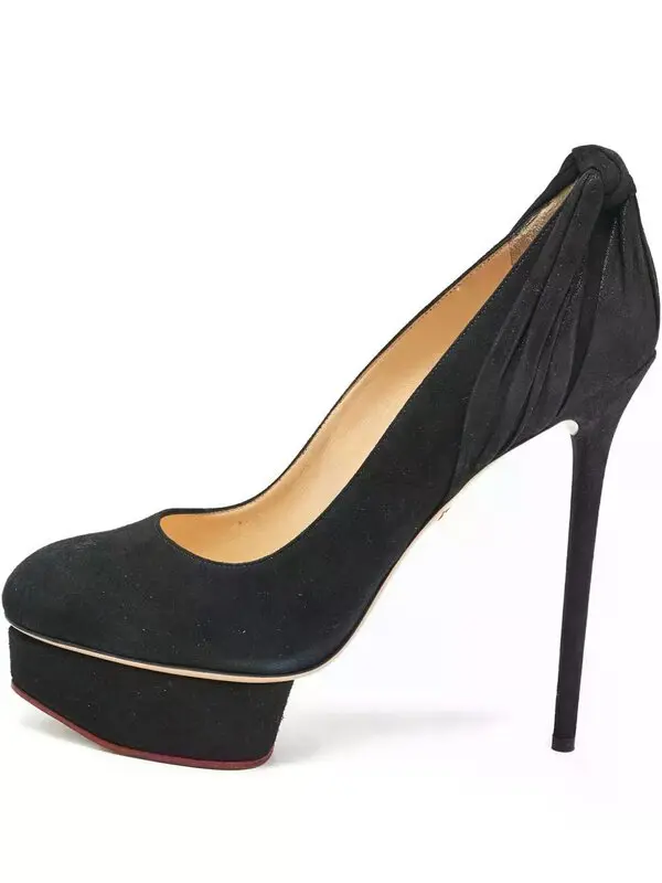 CHARLOTTE OLYMPIA 150mm Dolly Platform Pumps - Black