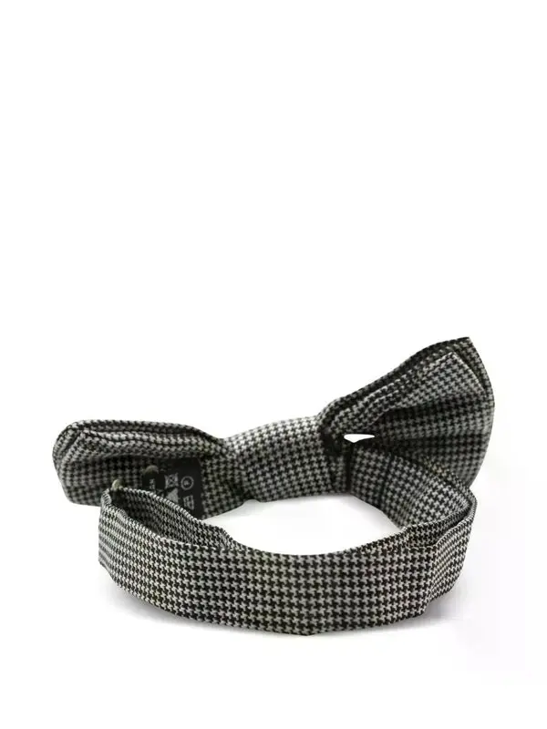 Dolce & Gabbana Houndstooth Bow Tie