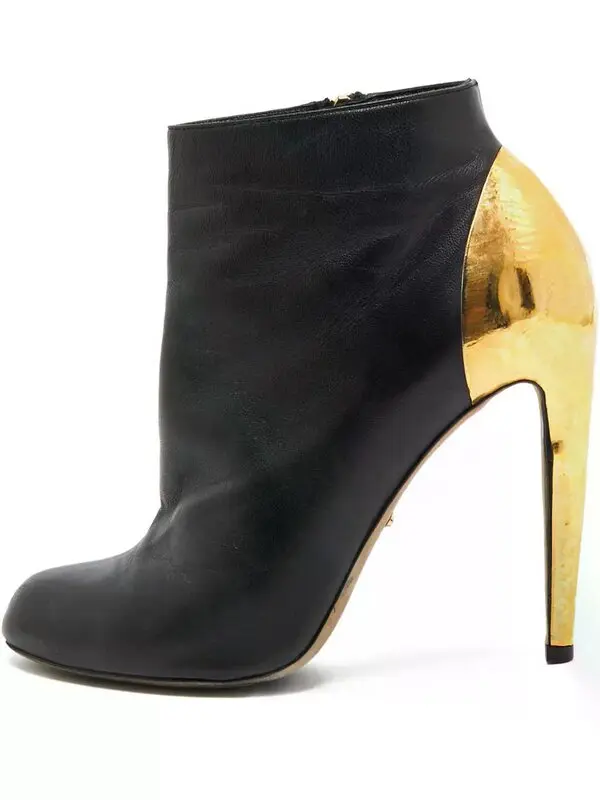 SERGIO ROSSI 130mm Leather Boots
