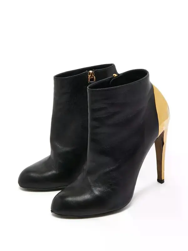 SERGIO ROSSI 130mm Leather Boots