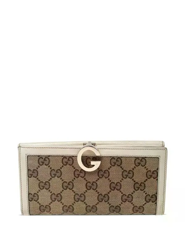 Gucci G-logo Wallet - White