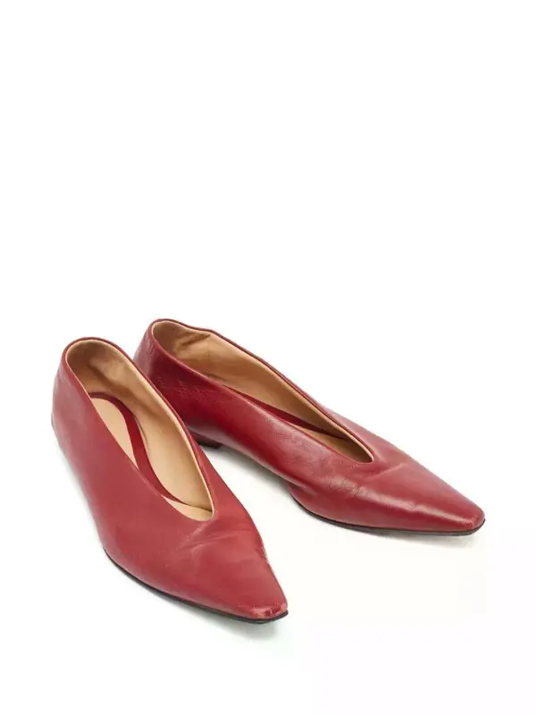 Bottega Veneta Square-toe Ballet Flats