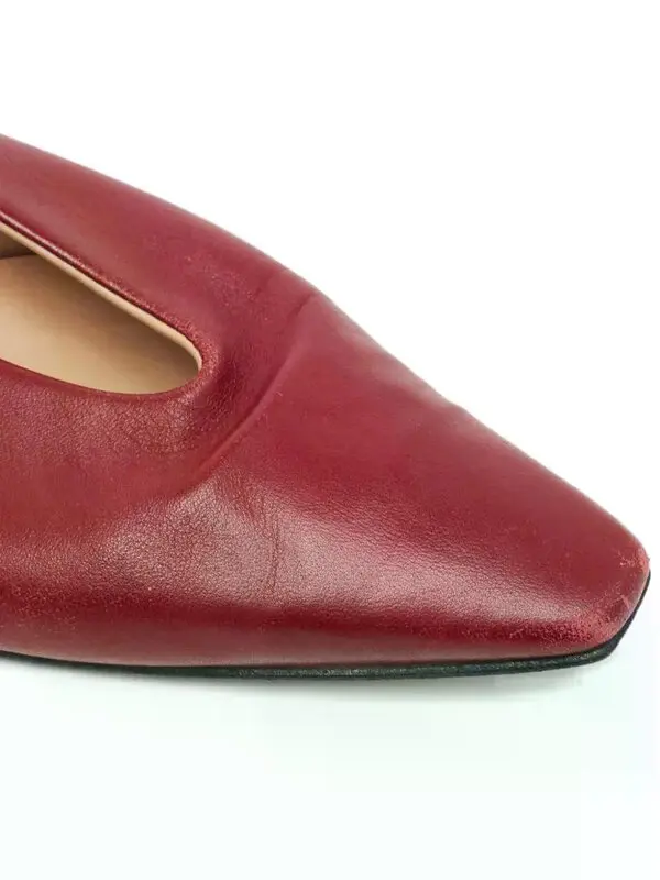 Bottega Veneta Square-toe Ballet Flats