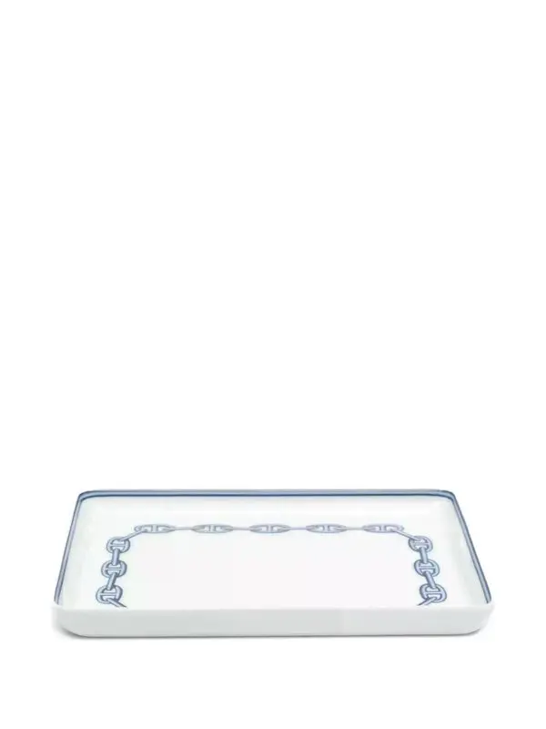 Hermès Chaîne D'ancre Ashtray Organizer - White