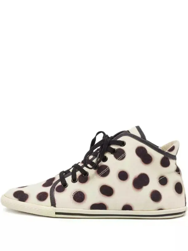 Marc Jacobs Polka-dot High-top Sneakers