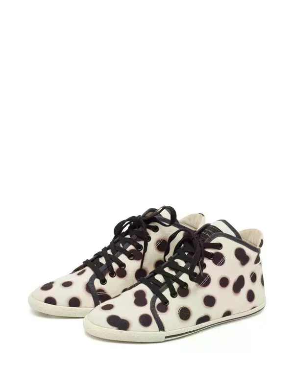 Marc Jacobs Polka-dot High-top Sneakers
