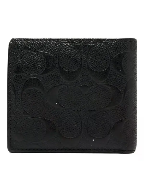 COACH® Logo-embossed Leather Wallet