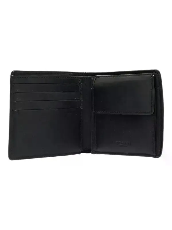 COACH® Logo-embossed Leather Wallet