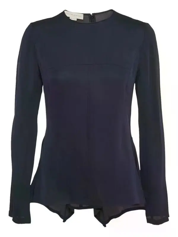 Stella McCartney Asymmetric Draped Blouse