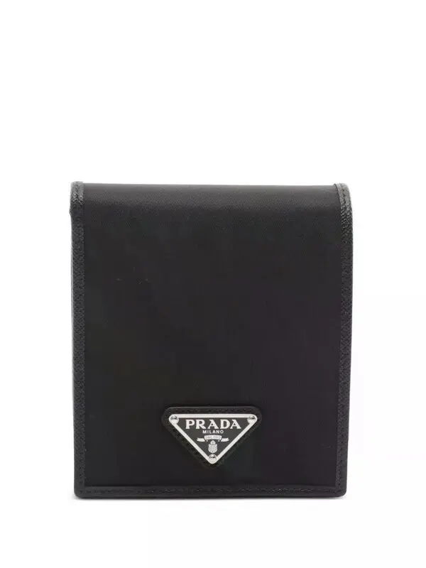 Prada 2013-2025 Tessuto Bifold Wallet Small Wallets - Black
