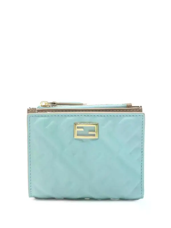 Fendi 2010-2025 Slim Baguette Wallet Small Wallets - Blue