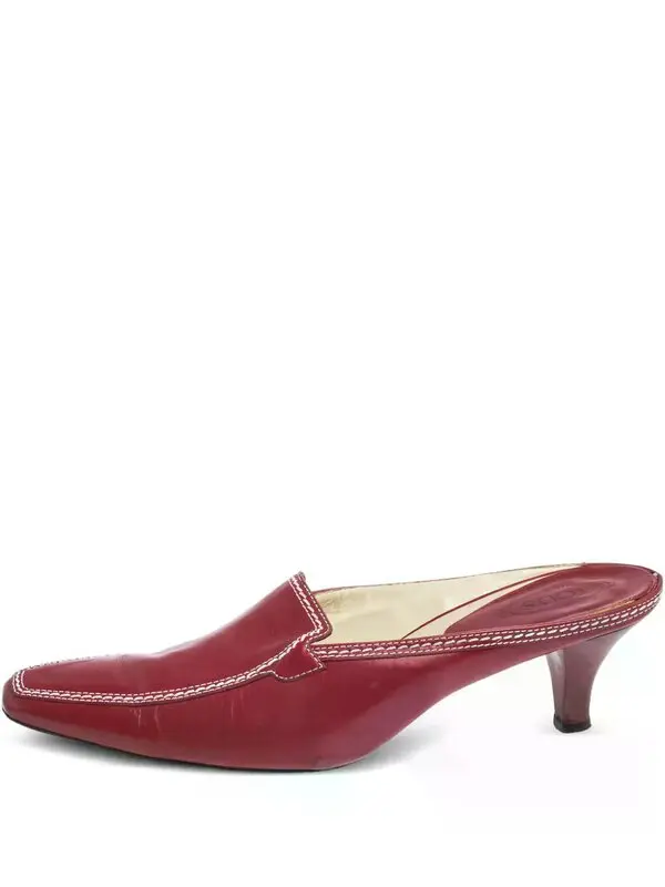 TOD'S 55mm Leather Mules