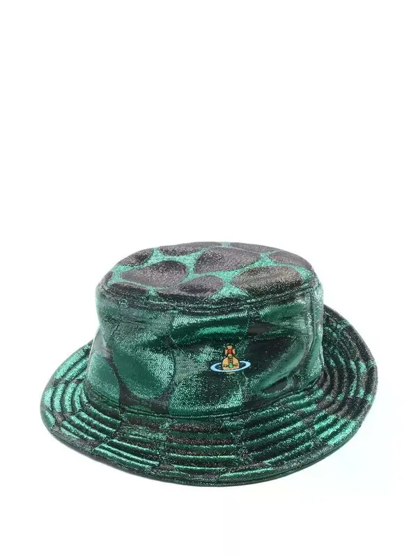 VIVIENNE WESTWOOD Polkadot Bucket Hat - Green