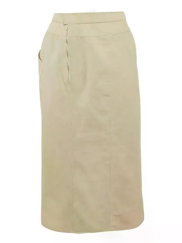 Chloé Tailored Cotton Skirt