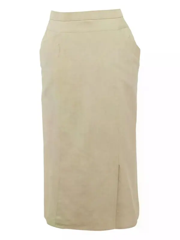 Chloé Tailored Cotton Skirt