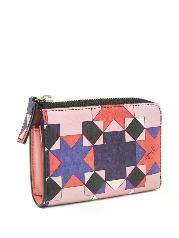Emilio Pucci Geometric-print Wallet