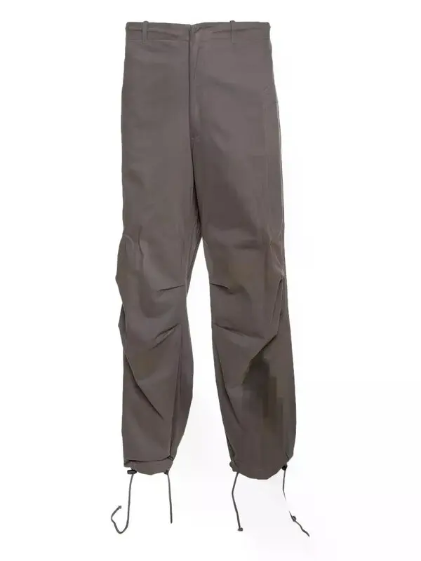 Emporio Armani Drawstring-cuff Trousers