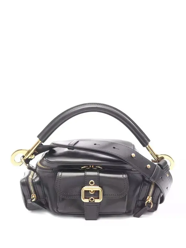 Chloé Small Camera Buckle Handbag - Black