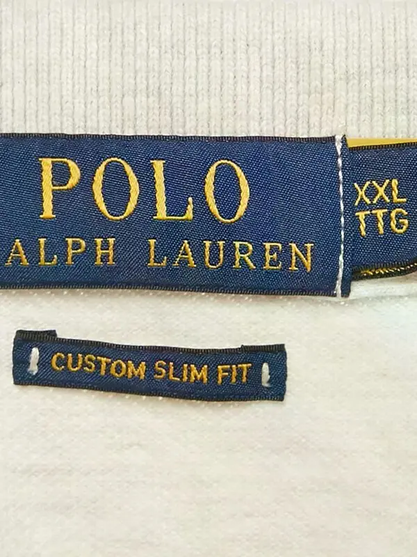 Polo Ralph Lauren Logo Embroidered Polo Shirt - Grey