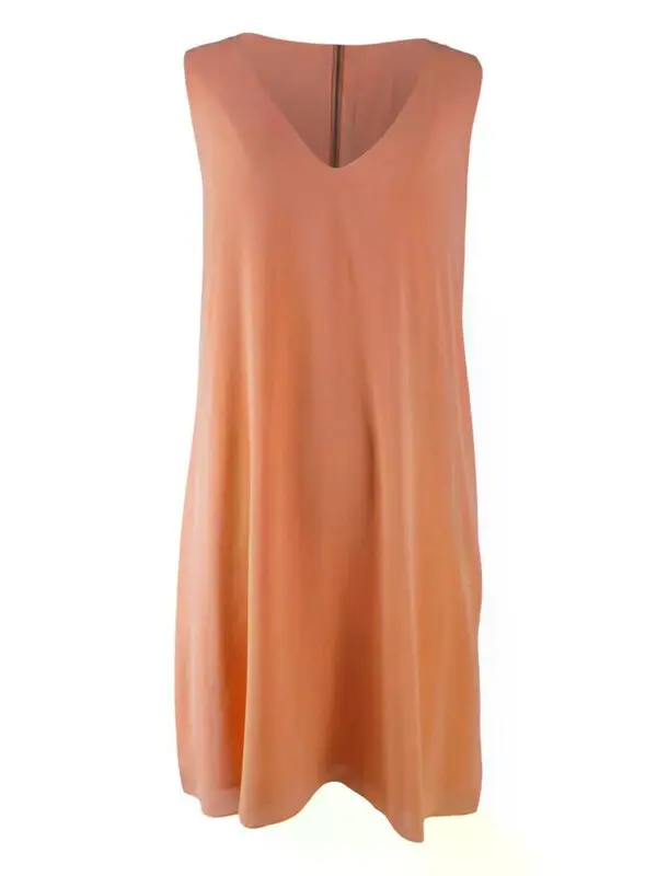 Alice + Olivia V-neck Cut-out Silk Dress