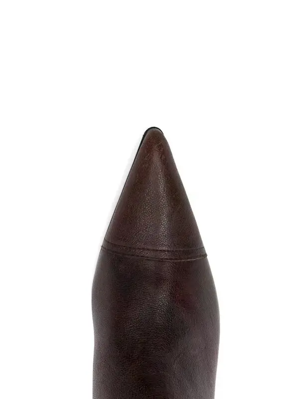 ROMEO GIGLI 1990s Leather Ankle Boots