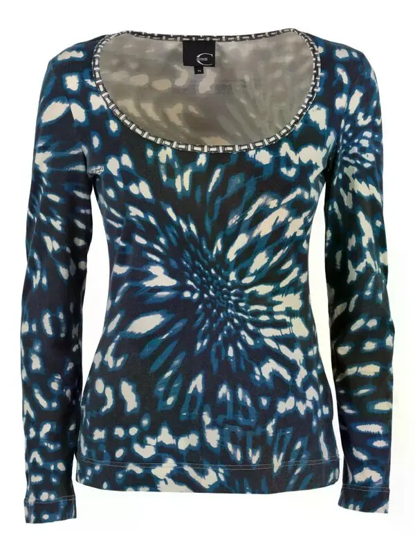 Just Cavalli Optical-print Top