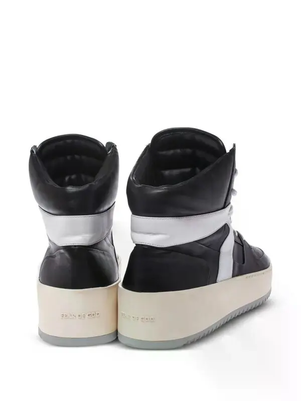 Fear Of God Leather High-top Sneakers - Black