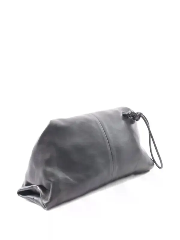 Bottega Veneta 2010s Trine Triangle-flap Clutch Bag