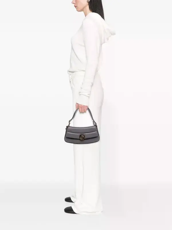 Stella McCartney Alter Mat S Wave Padded Shoulder Bag - Grey