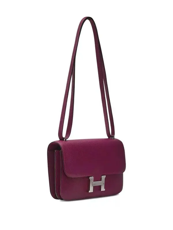 Hermès 2011 Constance Elan Shoulder Bag - Purple