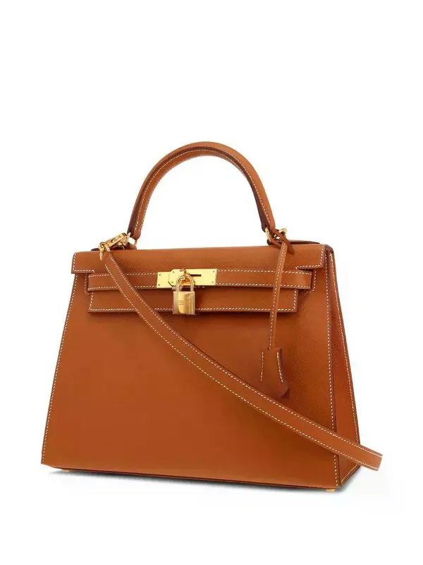 Hermès Kelly Epsom Leather Tote Bag - Brown