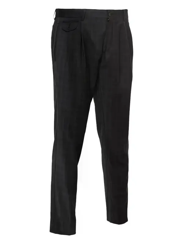 Dolce & Gabbana Pleat-detail Trousers - Black