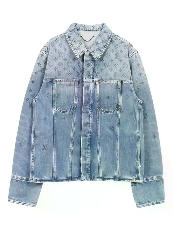 LOUIS VUITTON 2010s Monogram Denim Jacket