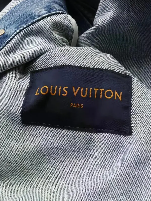 LOUIS VUITTON 2010s Monogram Denim Jacket