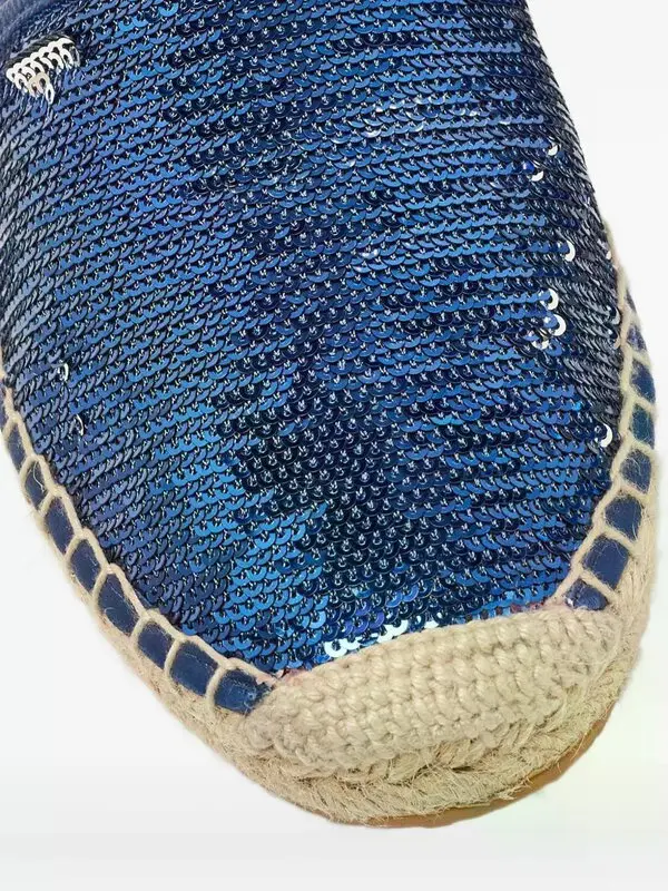 JIMMY CHOO Sequined Espadrilles