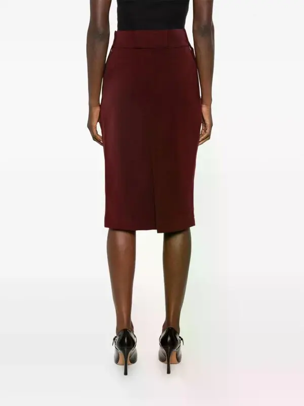 Alaïa 1980s Wool Pencil Skirt