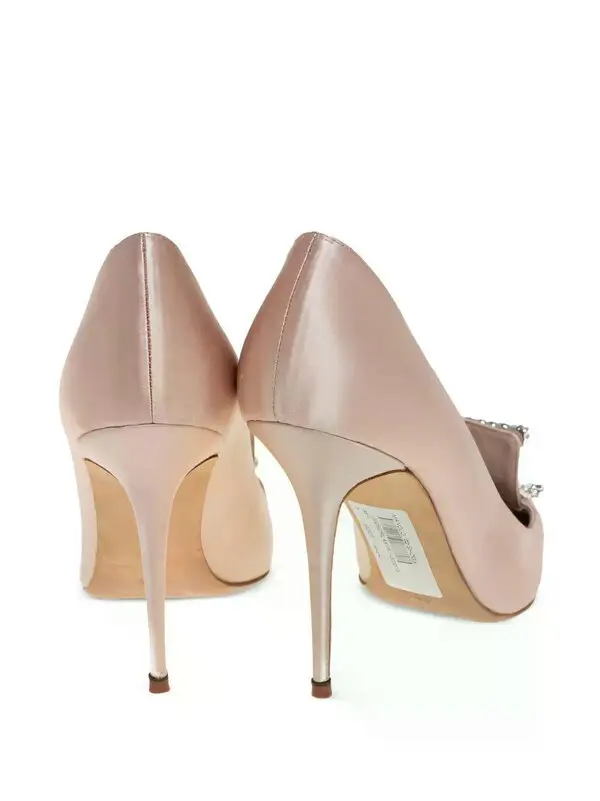 Manolo Blahnik 110mm Crystal-embellished Heeled Pumps