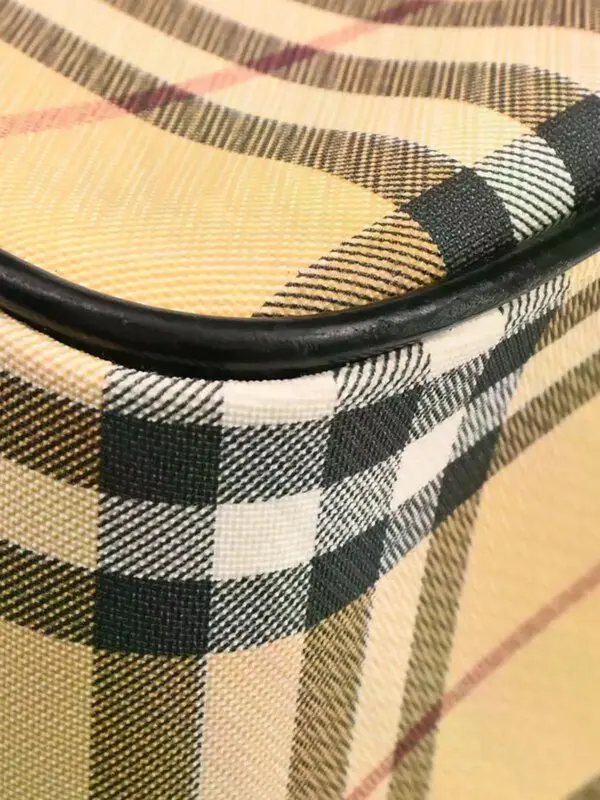 Burberry Vintage Check Pattern Duffle Bag